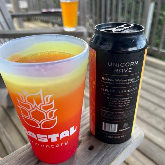 Coastal Fermentory Unicorn Rave Citrus Berliner Weiss – Wardman Wines
