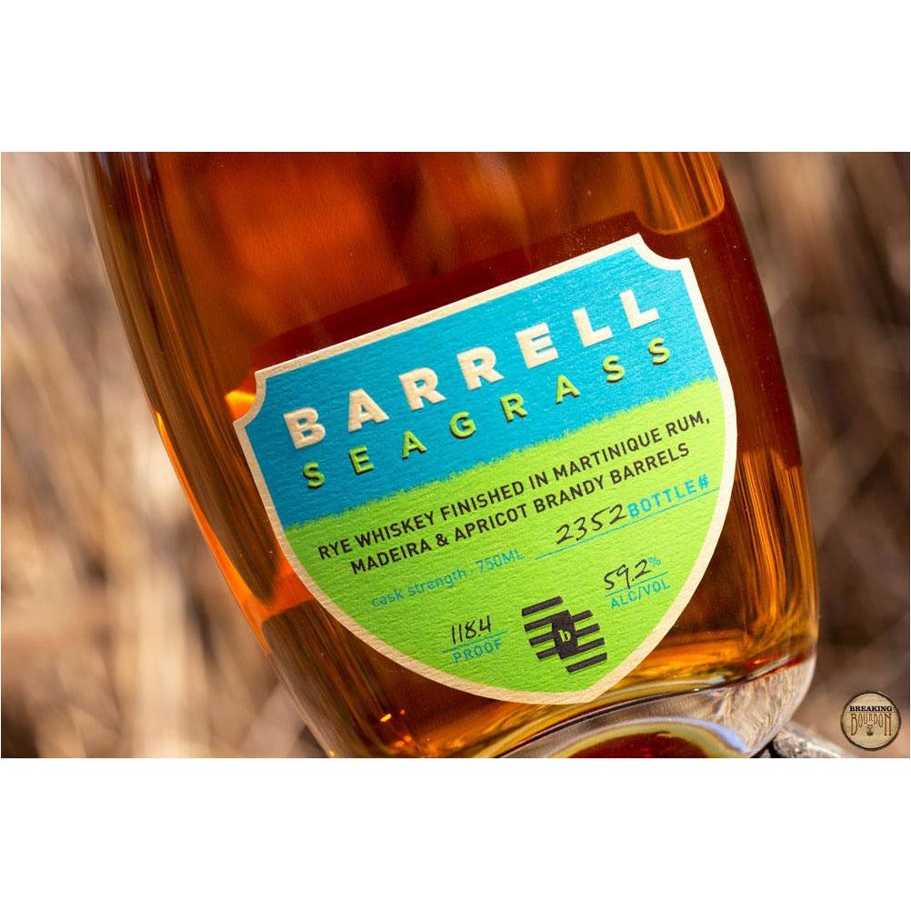 Barrell Whiskey Co. Seagrass Barrel-Finished Rye Whiskey – Wardman Wines
